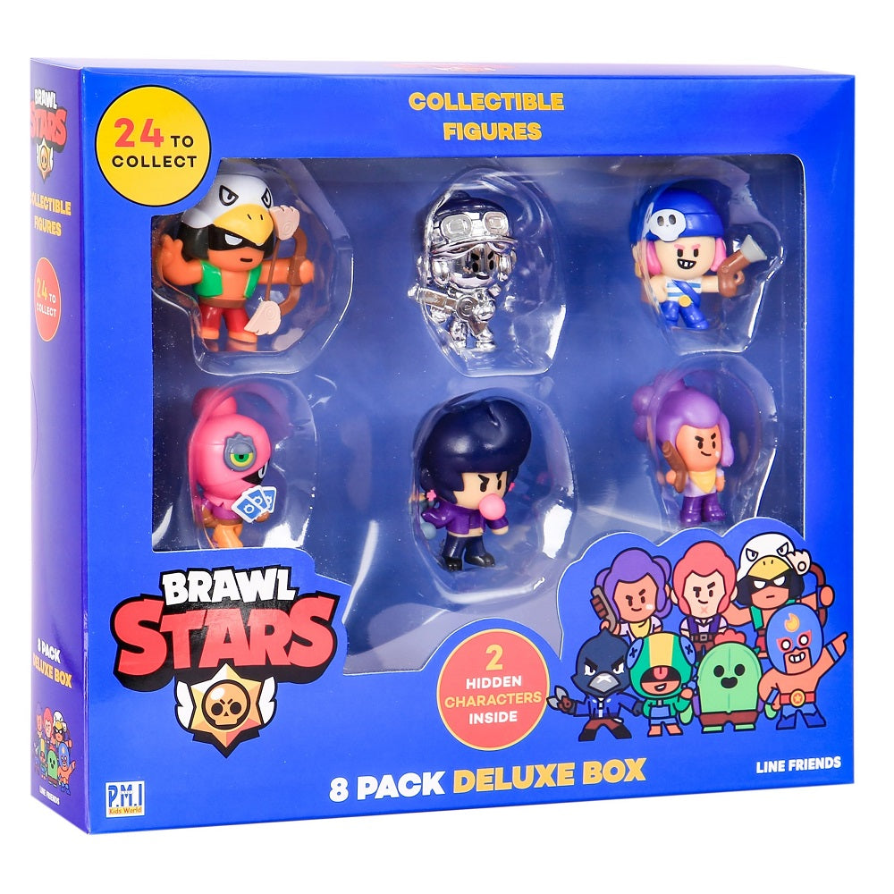 דמויות בראול סטארס מארז שמיניה דלוקס | Brawl Stars Collectible Figures ...