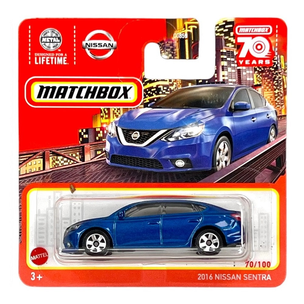 מאצ'בוקס ניסאן סנטרה 2016 | Matchbox 2016 Nissan Sentra – פלאנט איקס ...