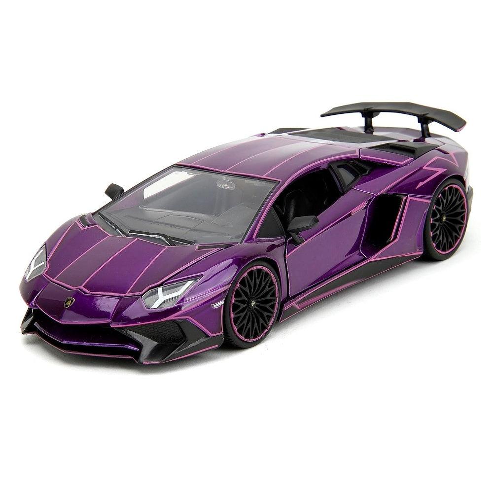 דגם מכונית למבורגיני אוונטדור SV 1:24 | Lamborghini Aventador SV Pink ...