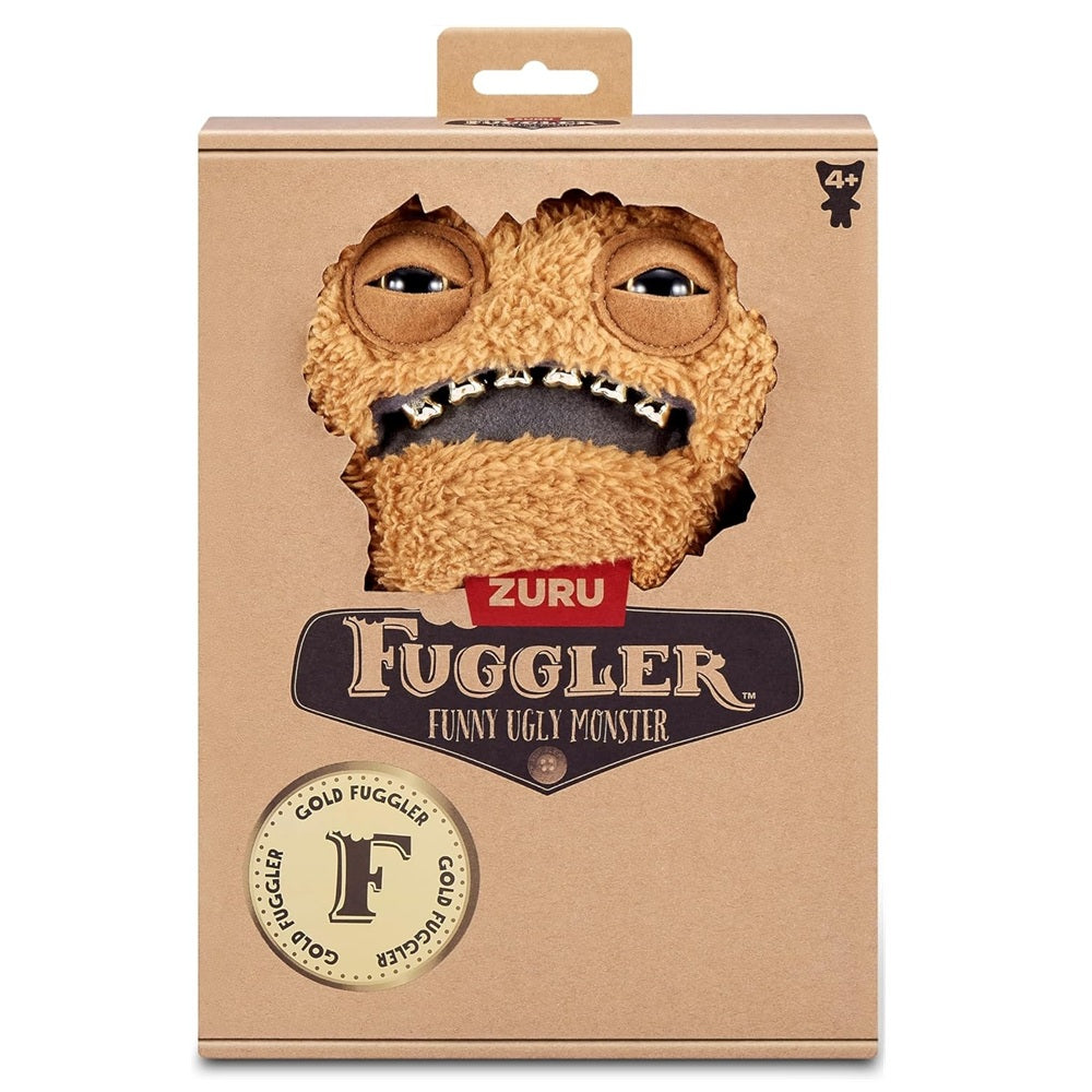 בובת פרווה פאגלר מהדורת זהב גנווינג טרור 22 ס"מ | Gnawing Terror Fuggl ...