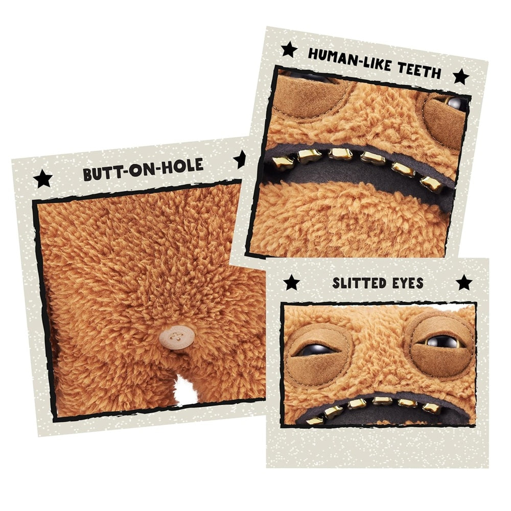 בובת פרווה פאגלר מהדורת זהב גנווינג טרור 22 ס"מ | Gnawing Terror Fuggl ...