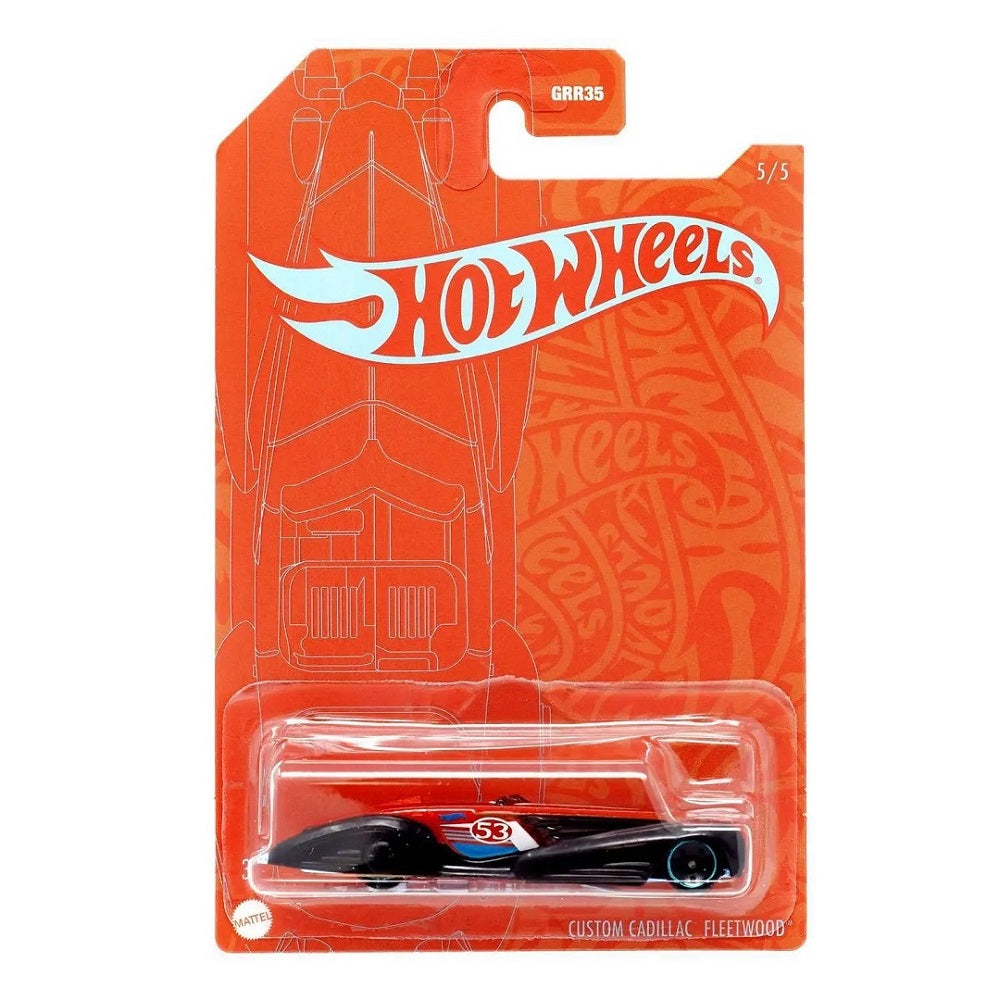 מכונית הוט ווילס קאסטום קדילאק פליטווד | Hot Wheels Custom Cadillac Fl ...